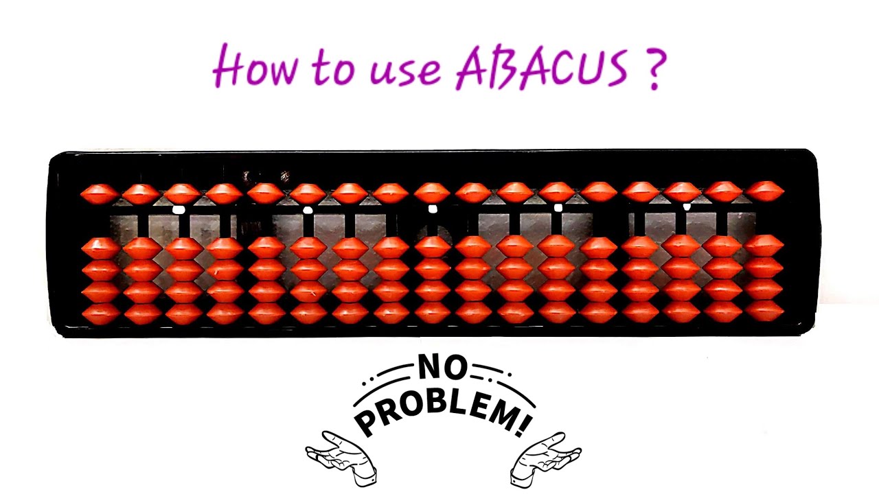 How to use ABACUS ? 2digits_30rows - YouTube