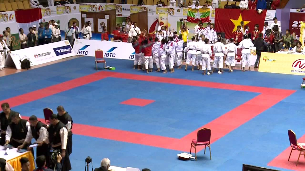 27th SEA GAMES MYANMAR 2013 - Kempo 18/12/13 - YouTube