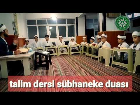 Cennet bülbülleri ile talim dersi