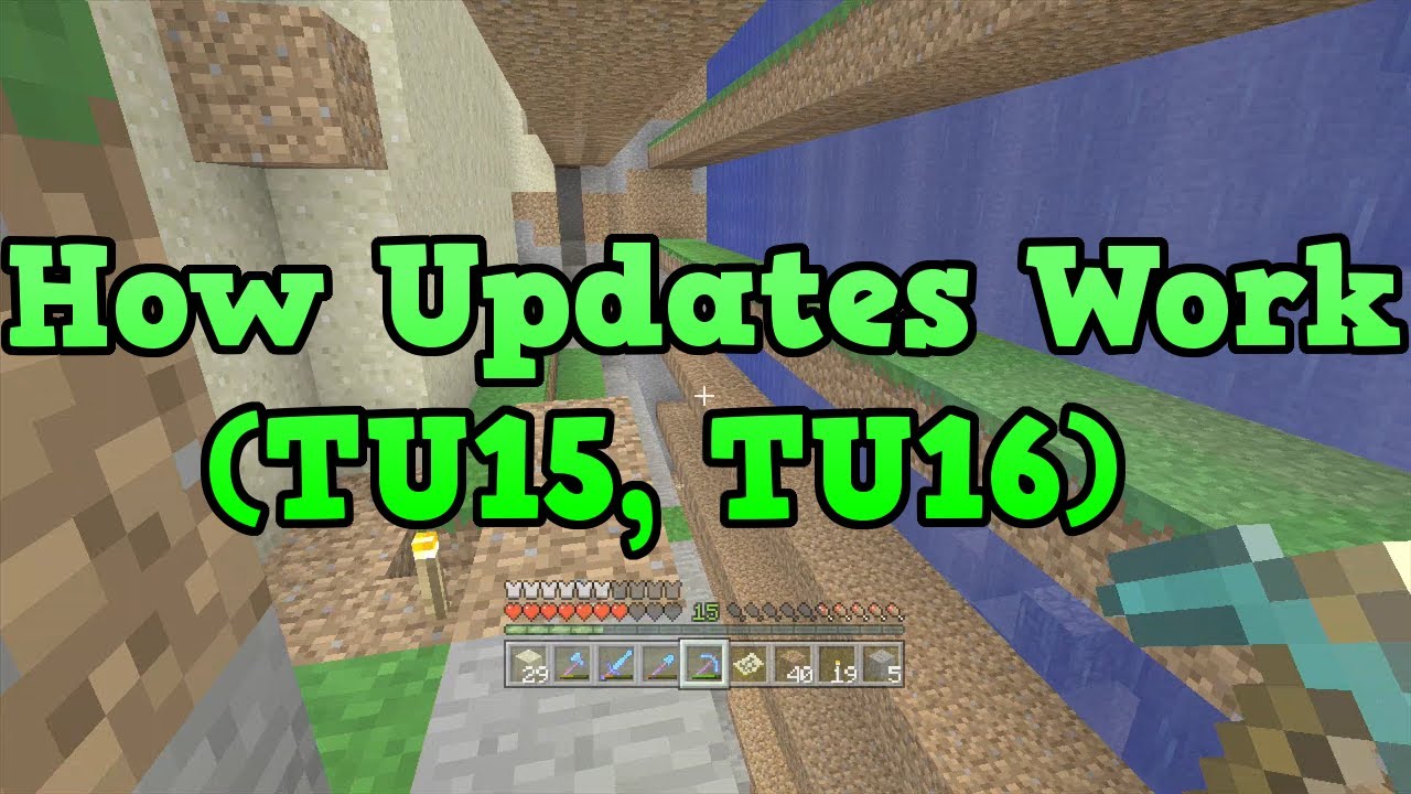 Minecraft Xbox + PS3: TU15 and Title Update 16 (How Updates Work) - YouTube