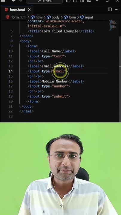 How To Create Form In Html Youtube