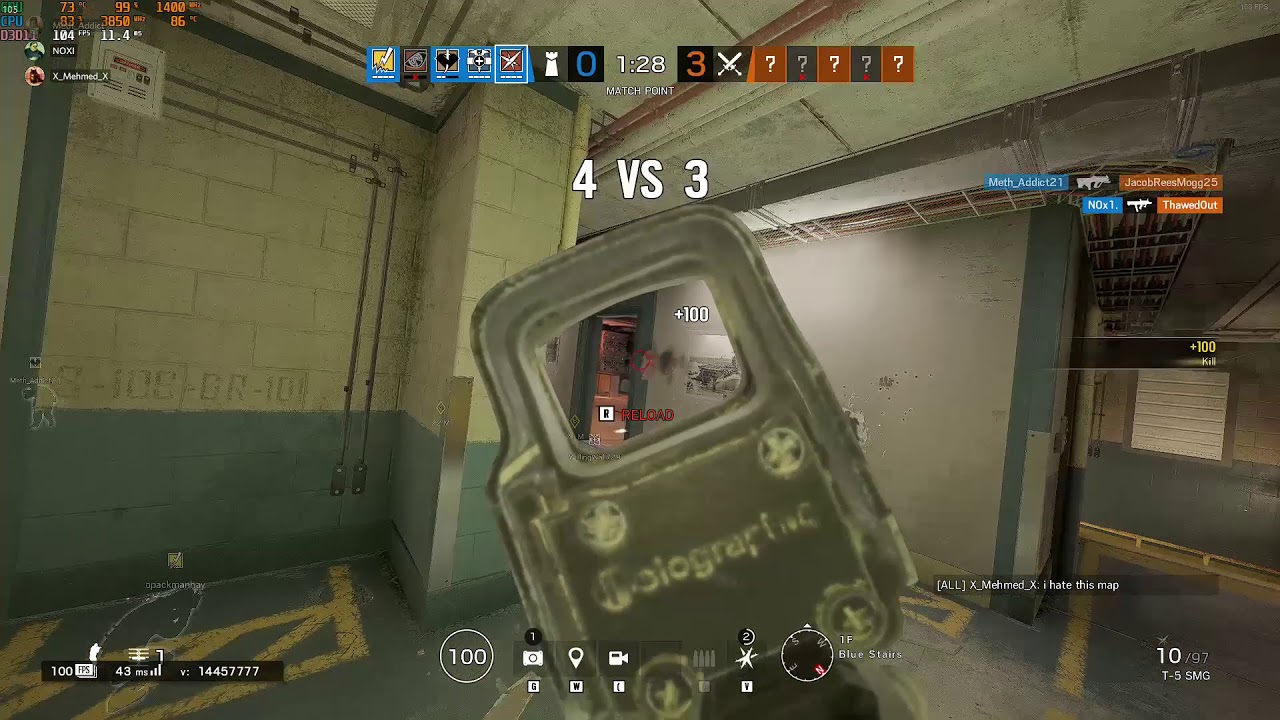 2 wallbangs (NoXI) - YouTube