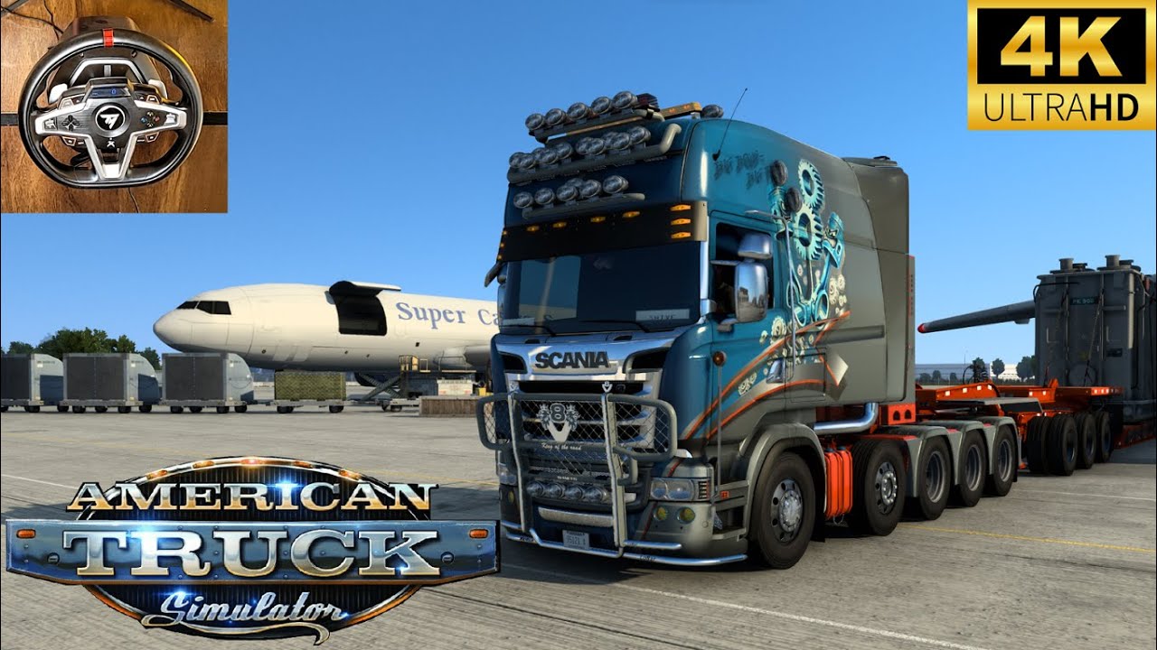 Extreme Heavy Hauling in American Truck Simulator 2 | The Scania | 56 ...
