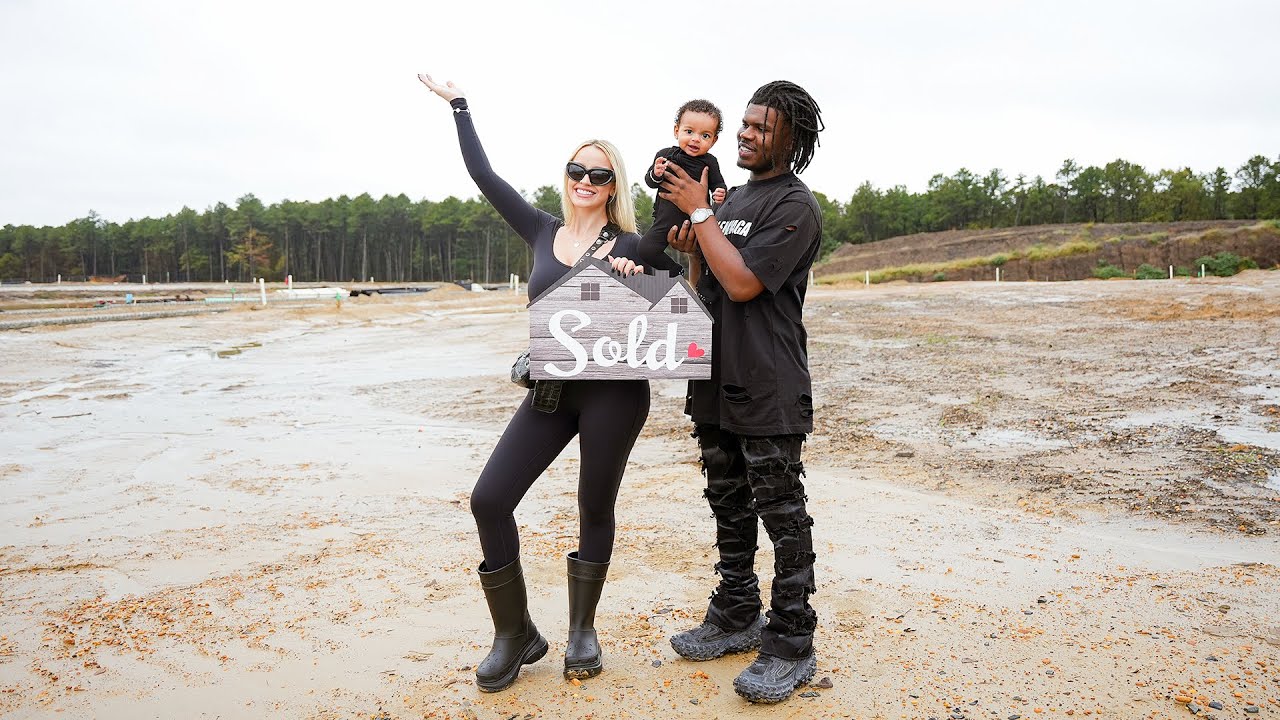 WE BOUGHT LAND AND ARE BUILDING OUR FIRST HOME! - YouTube