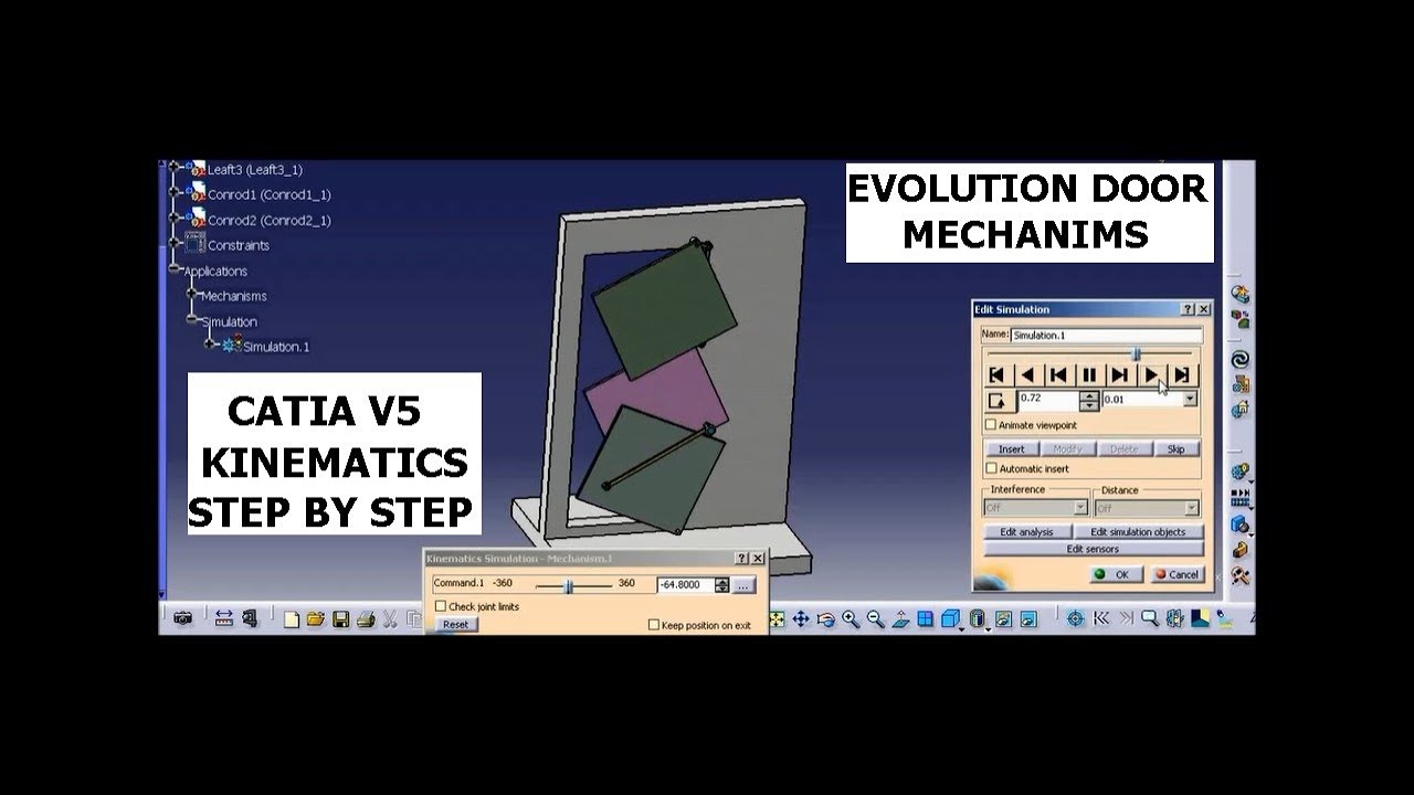 ️ EVOLUTION DOOR SIMULATION STEP BY STEP - YouTube