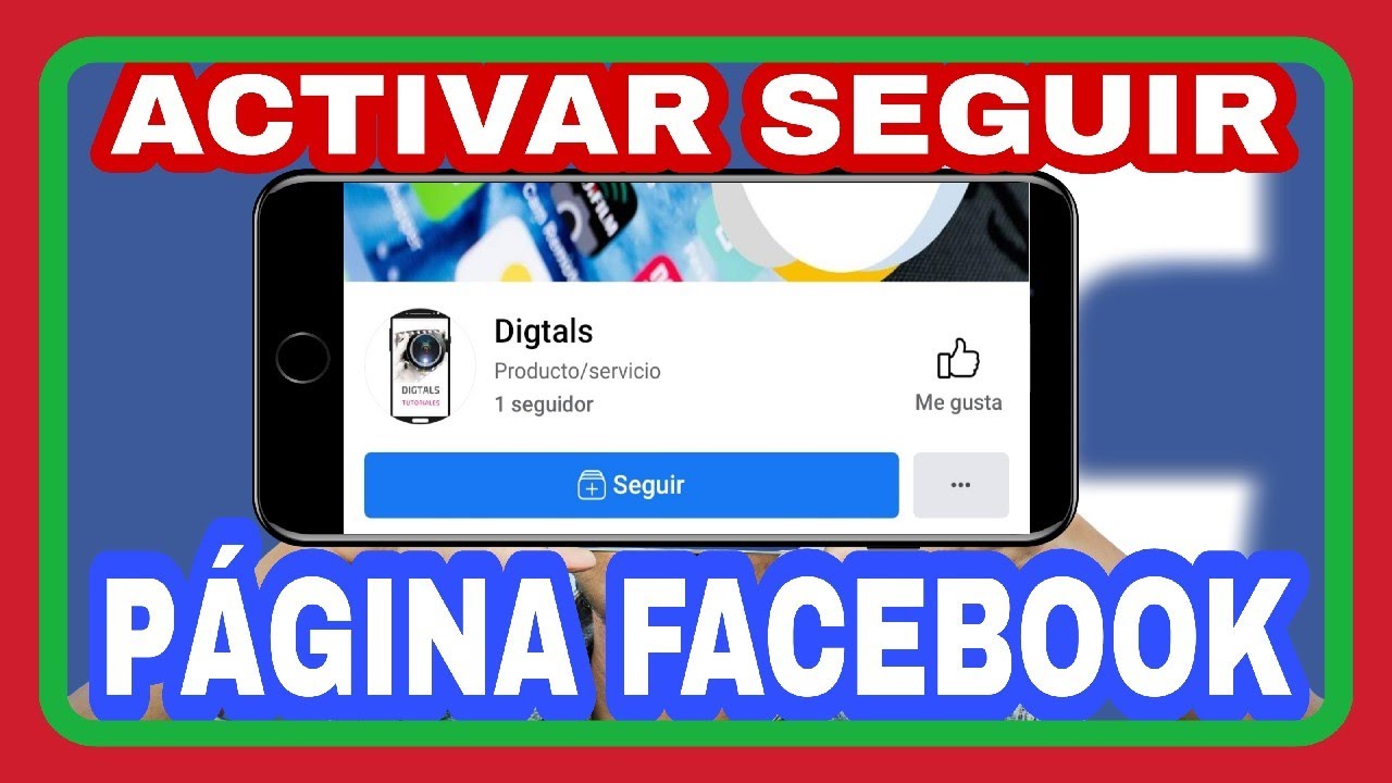 💥Cómo Poner {ACTIVAR} el Botón Seguir en MI Página de Facebook 2021 ...