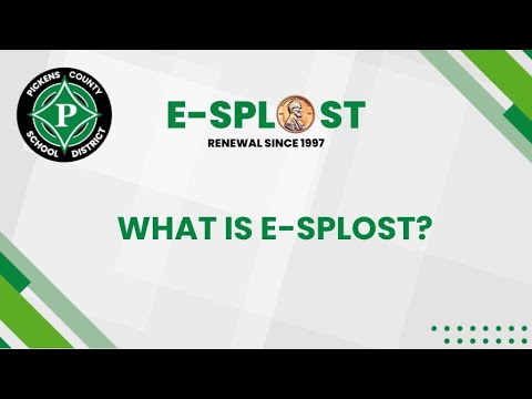 What is E-SPLOST? - YouTube