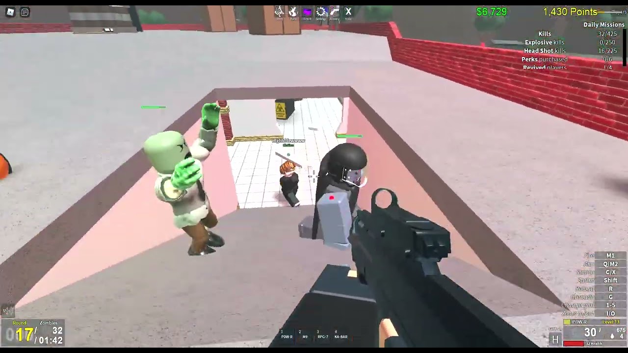 The real Zombie Attack.-Roblox Zombie Uprising - YouTube