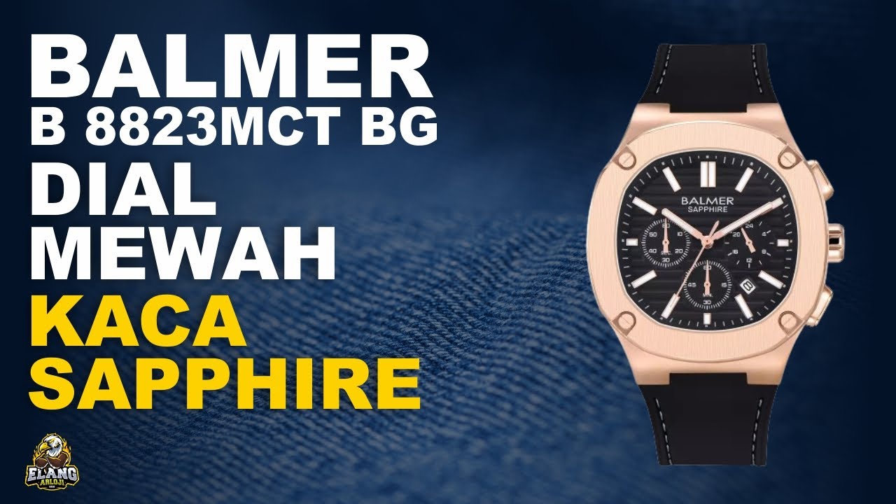 BALMER B 8823MCT BG : JAM TANGAN BALMER DIAL MEWAH KACA SAPPHIRE ...