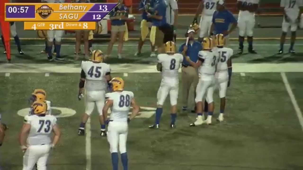 SAGU vs Bethany College » Football '12 - YouTube