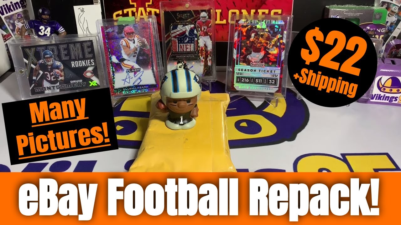 eBay Football Mystery Repack! 2 Guaranteed Hits With Some Nice Chasers ...