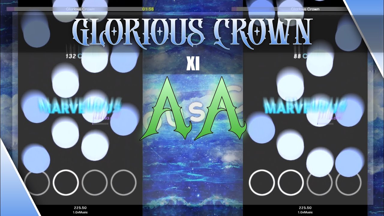 [Etterna] Glorious Crown (25.50 MSD) | AA - YouTube