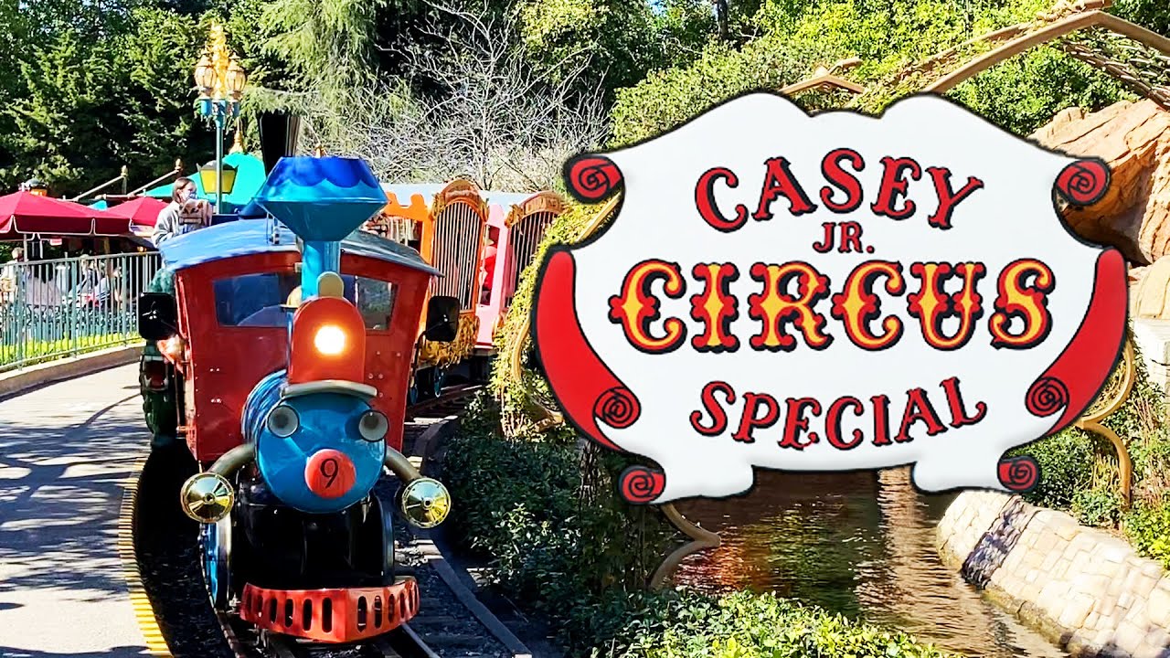 Casey Jr. Circus Train | Full Ride POV | Disneyland - YouTube