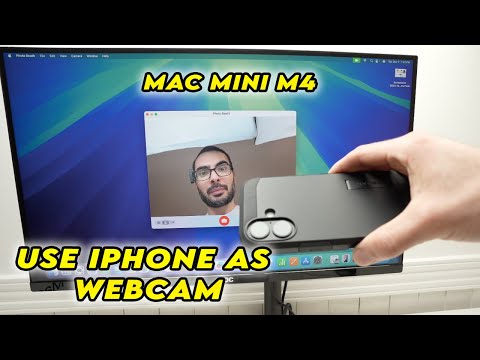 Mac Mini M4: So verwenden Sie Ihr iPhone als Webcam