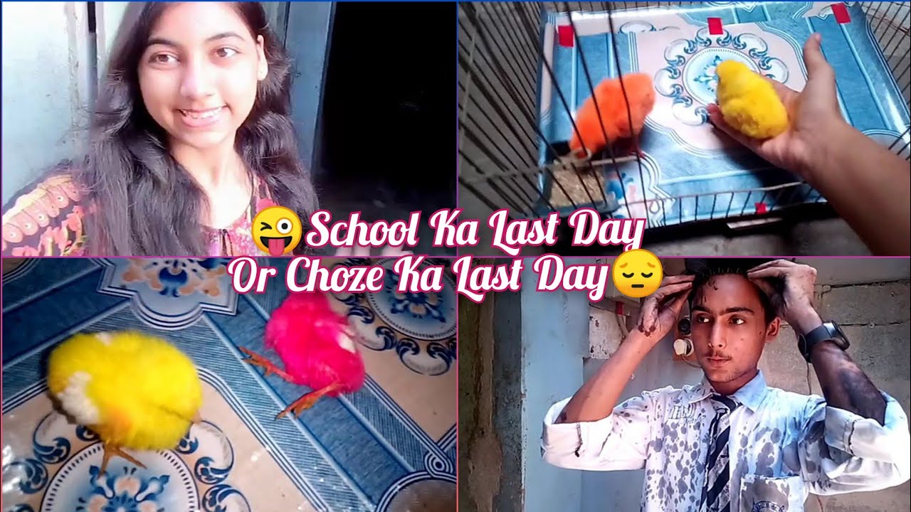 New chozy and school last day 😍😍 - YouTube
