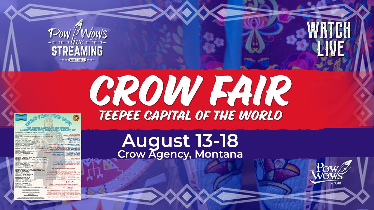 2025 Crow Fair - Thursday - YouTube