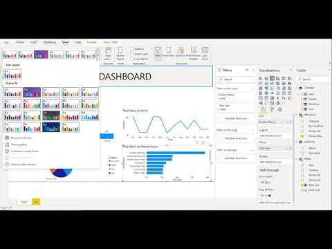 Sales Dashboard in Power BI - YouTube