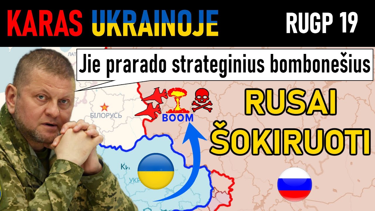 Rugp 19: SKAUDĖJO! Rusų Strateginis Aerodromas PATIRIA PRAŽŪTINGĄ SMŪGĮ ...