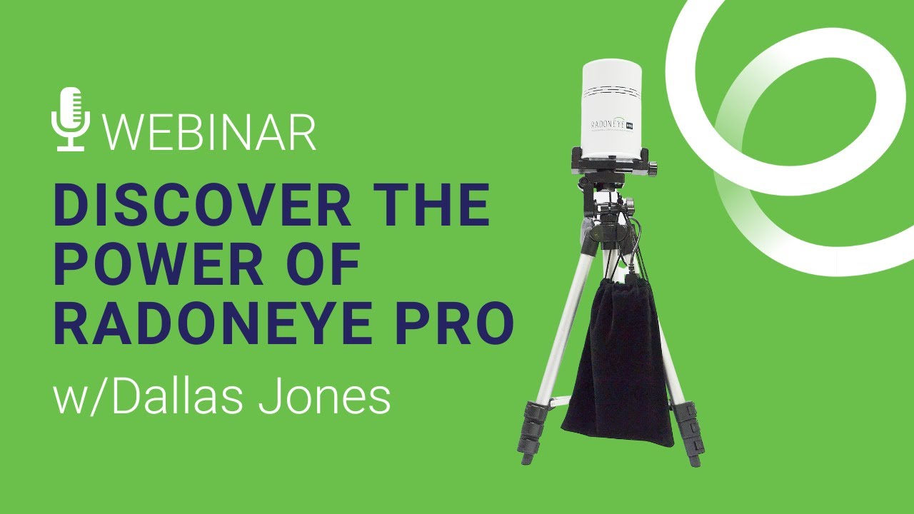 RadonEye Pro webinar with Ecosense's Vice President Dallas Jones - YouTube