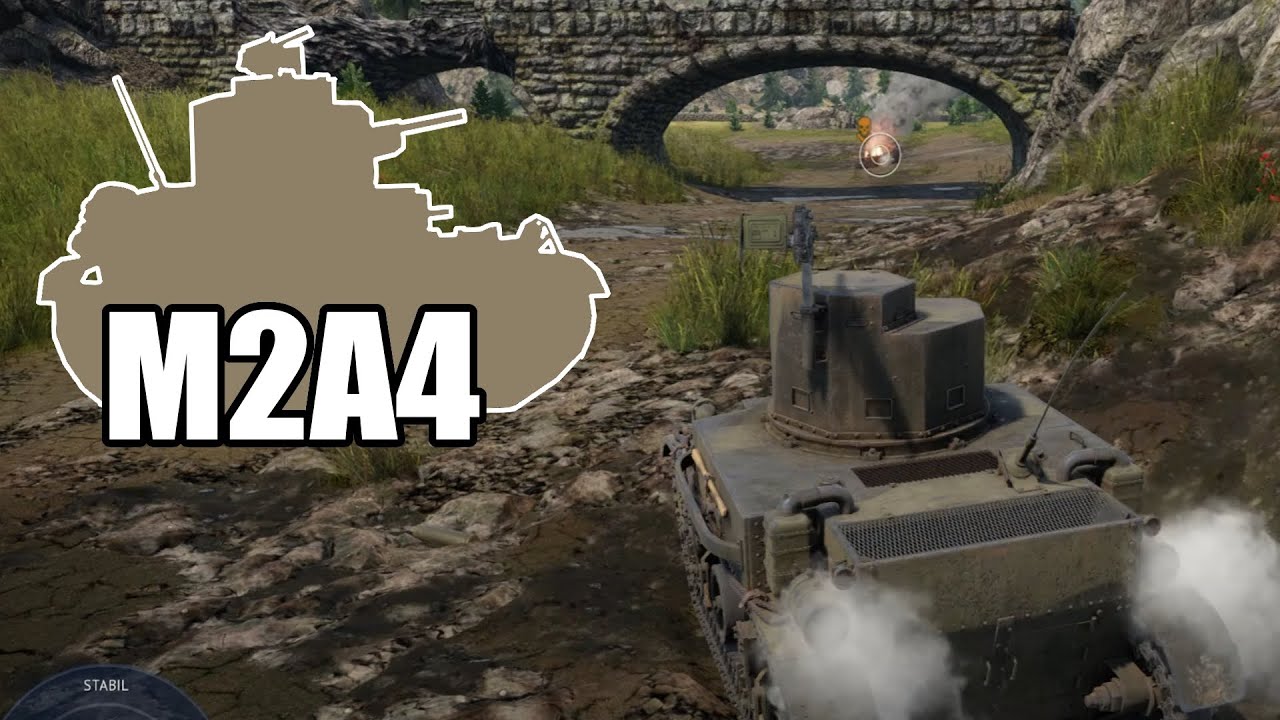 Super Panzer für den Einstieg - War Thunder Gameplay | M2A4 | German ...