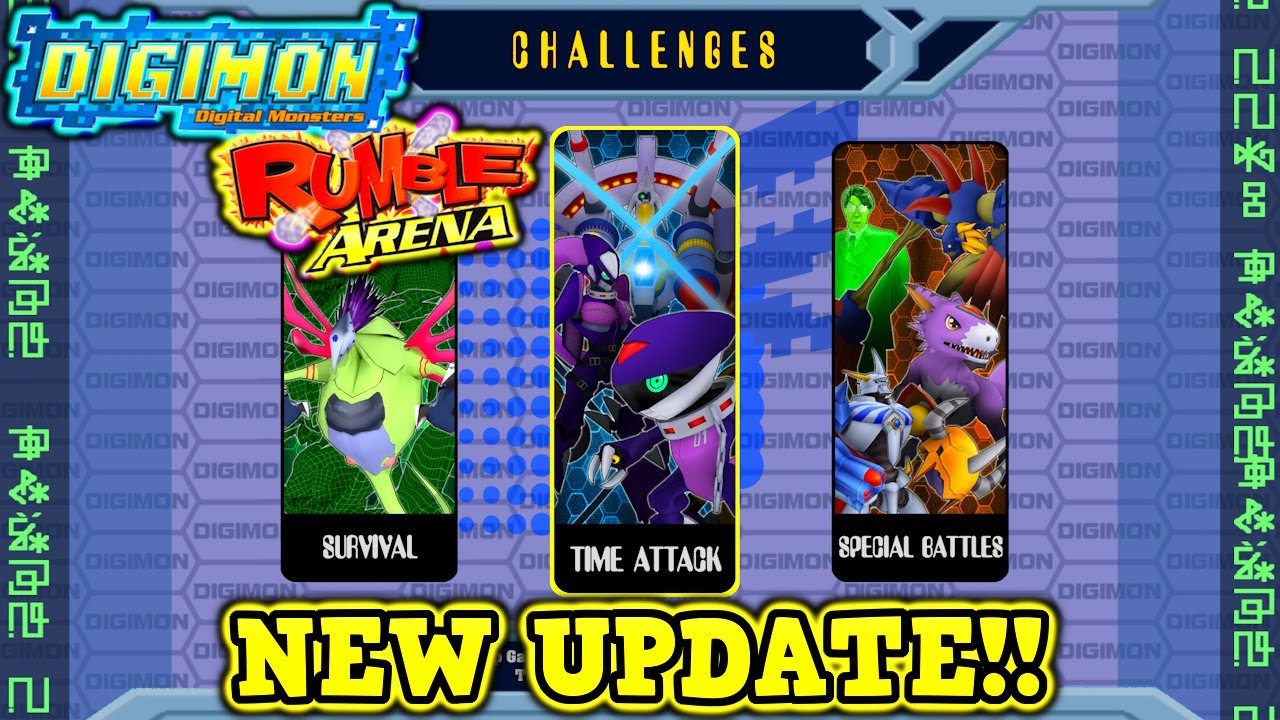 Digimon Rumble Arena Time Attack Mode | PROJECT DIGIMON - YouTube