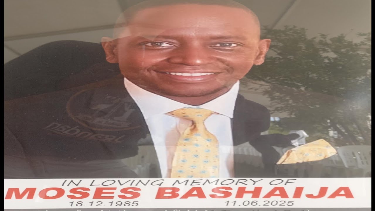 BURIAL CEREMONY FOR MOSES BASHAIJA - YouTube