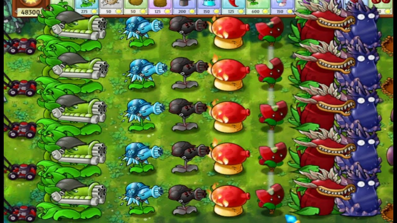 PVZ Fusion 2.7-Doominator Shroom Vs. Zombies Team, Plants Vs.Zombies ...