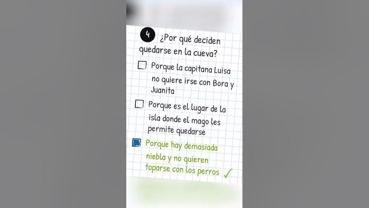 Respuestas del libro Caro y Lucy en la isla de basura capitulo 4 # ...