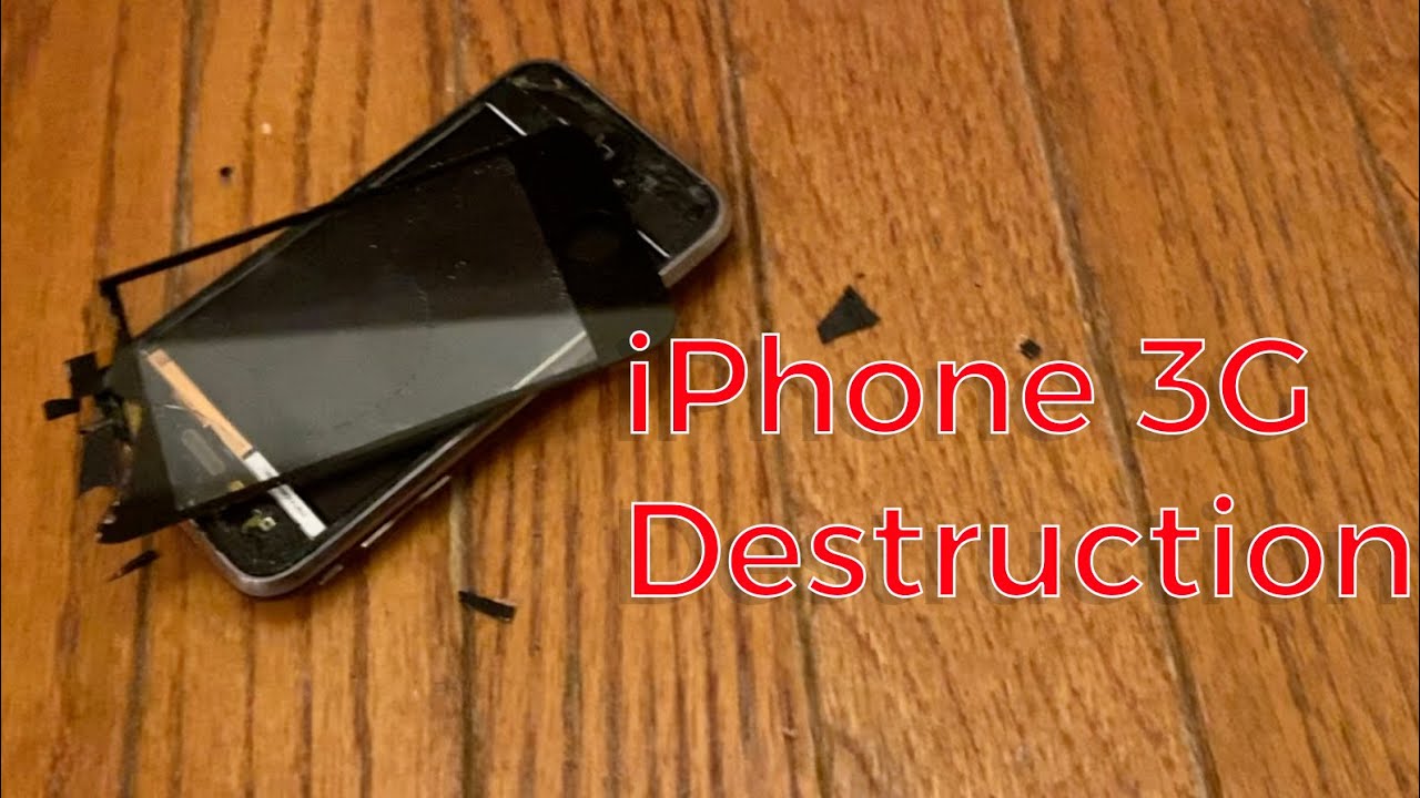 iPhone 3G Water & Drop Test - YouTube