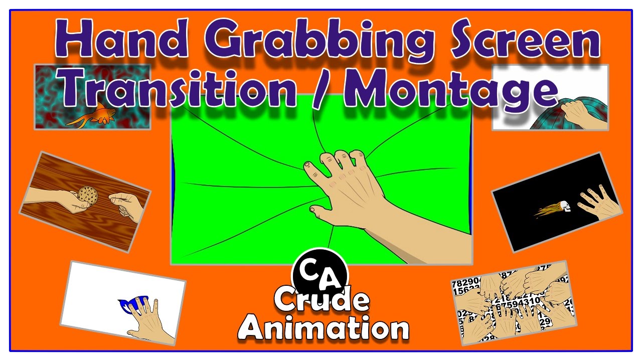 Animated Hand Grabbing Screen Transition / Montage, + Free Download ...