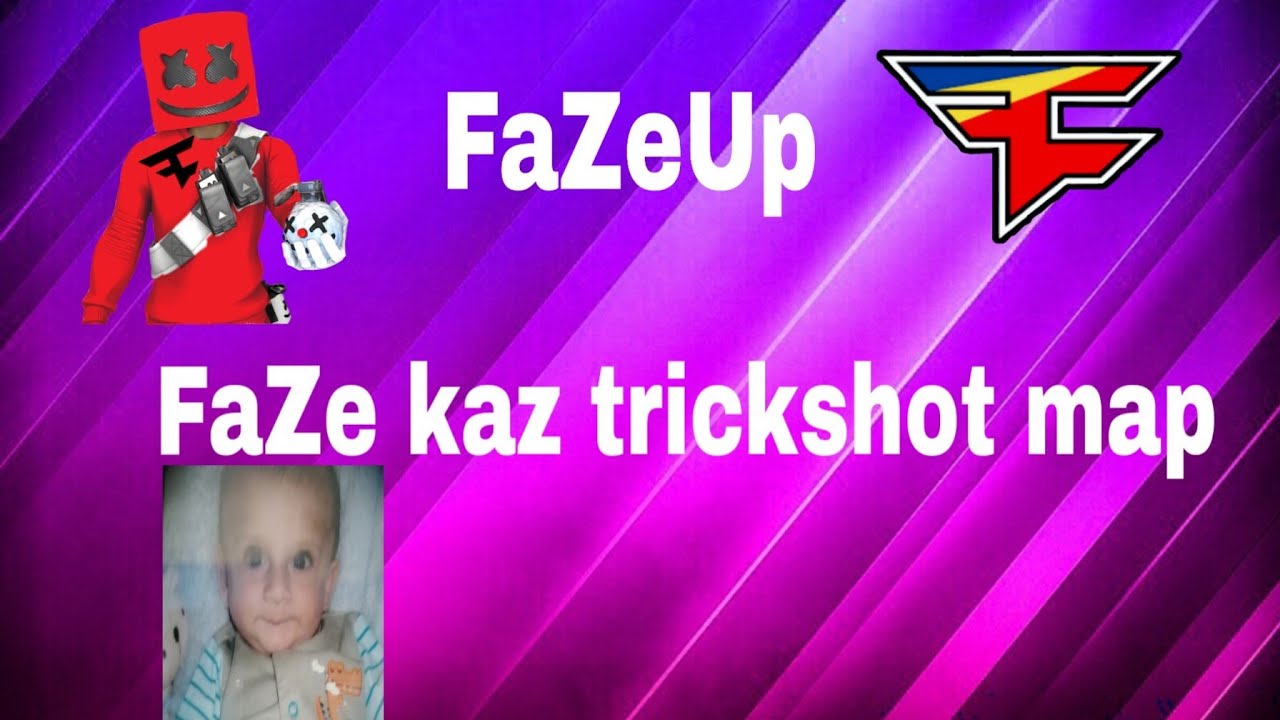 FaZe kaz trickshot map #FaZeUp - YouTube