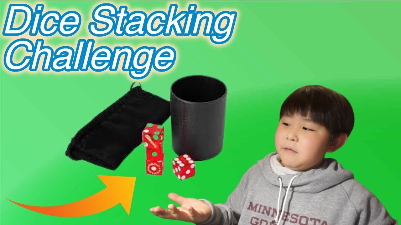 Dice Stack Challenge Trick Shots｜Theo Man - YouTube
