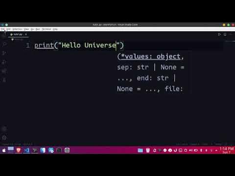 Writing Our First Python Code | Python | Tutorial 1 - YouTube
