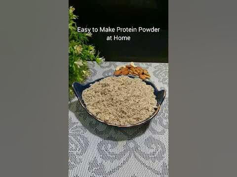 Healthy Protein powder ll how to make protein powder at home ll - YouTube