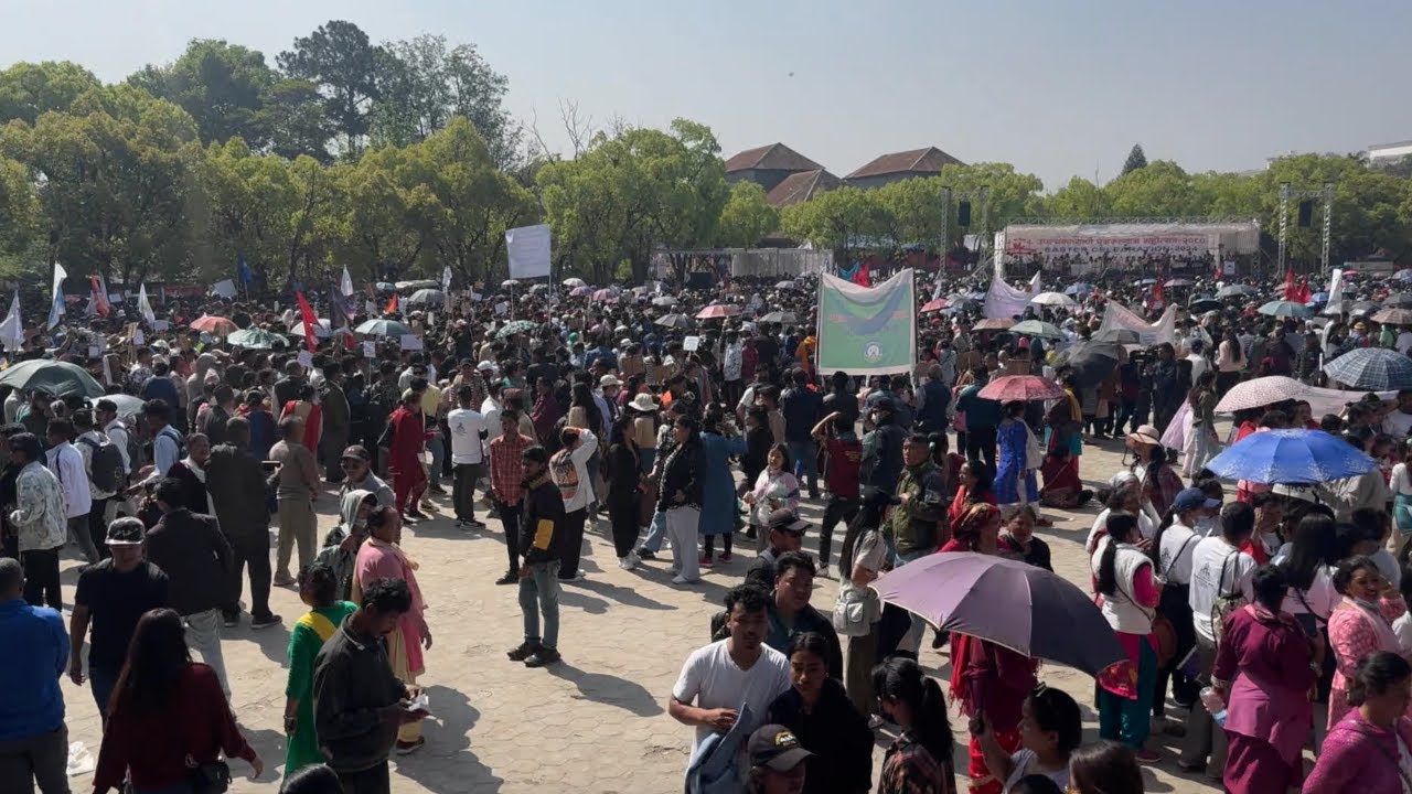 Nepal Easter March: the birth place of Buddha on fire for Jesus! - YouTube