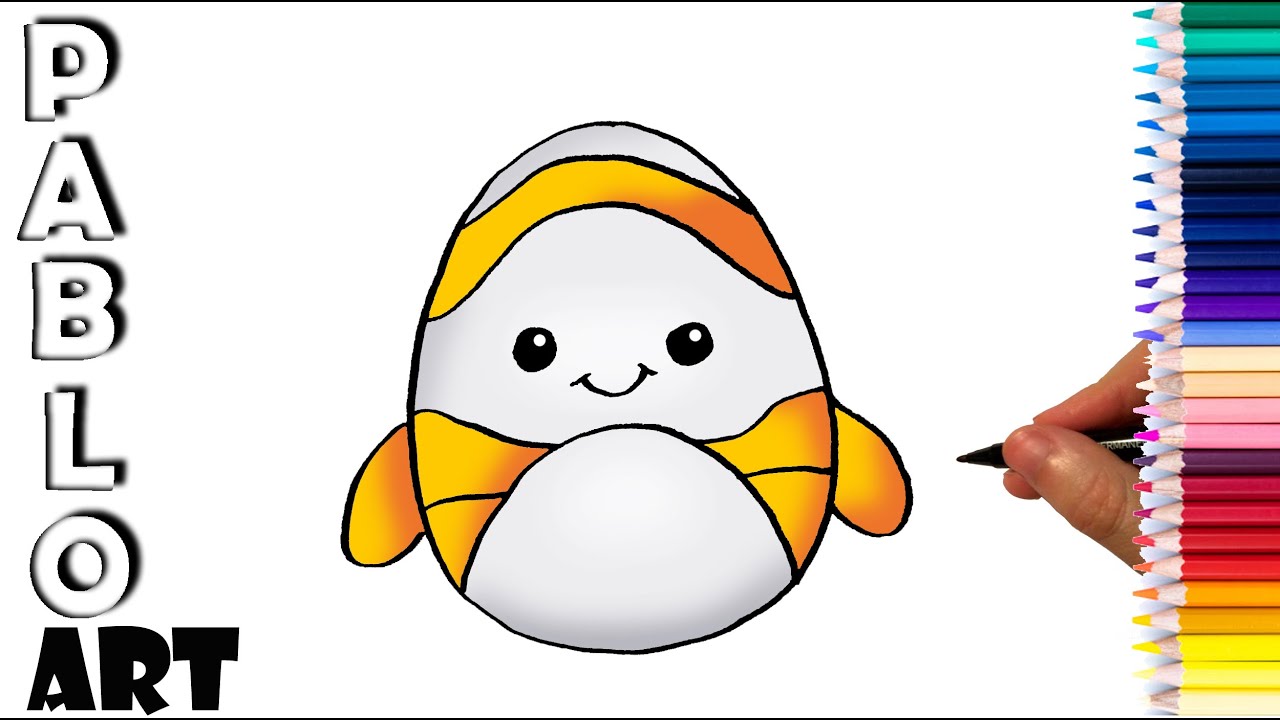 How to draw Ricky from Squishmallows | Learn to Draw step by step - YouTube