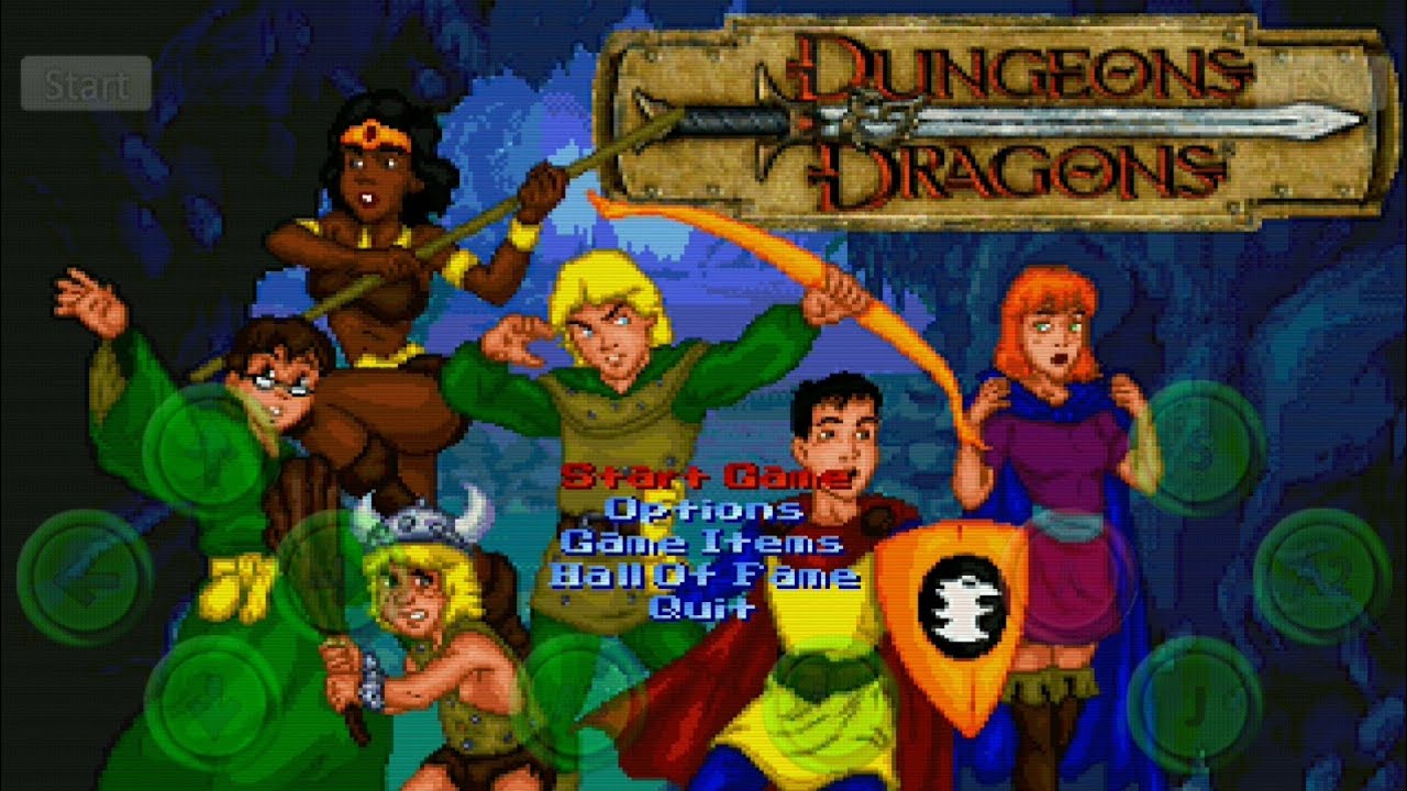 Dungeons Dragons OpenBor Android - YouTube