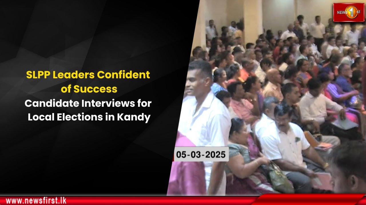 SLPP Leaders Confident of Success: Candidate Interviews for LG ...