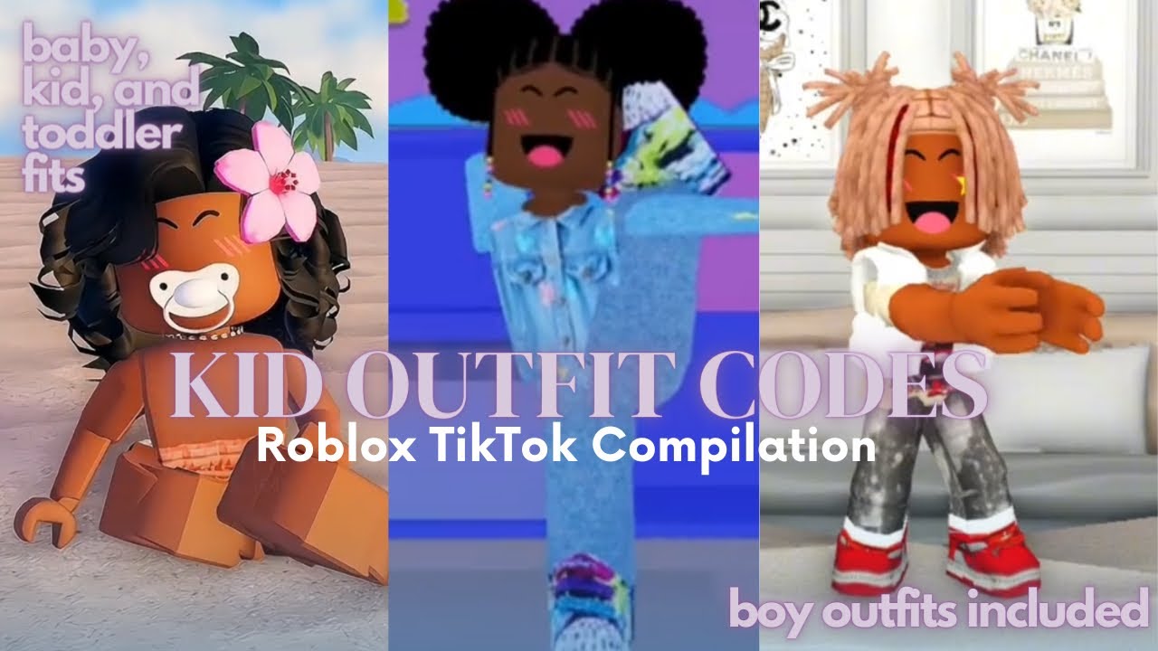 Cute roblox outfit codes for kids | TikTok compilation | @milked_ - YouTube
