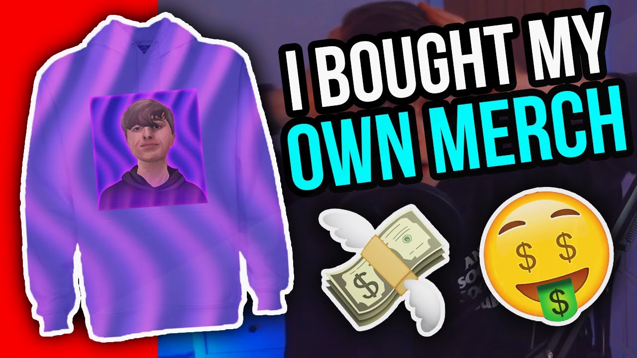 I bought my own MERCH... - YouTube
