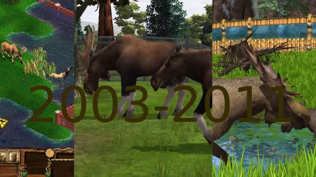 Wildlife Park Series Moose Comparison - YouTube