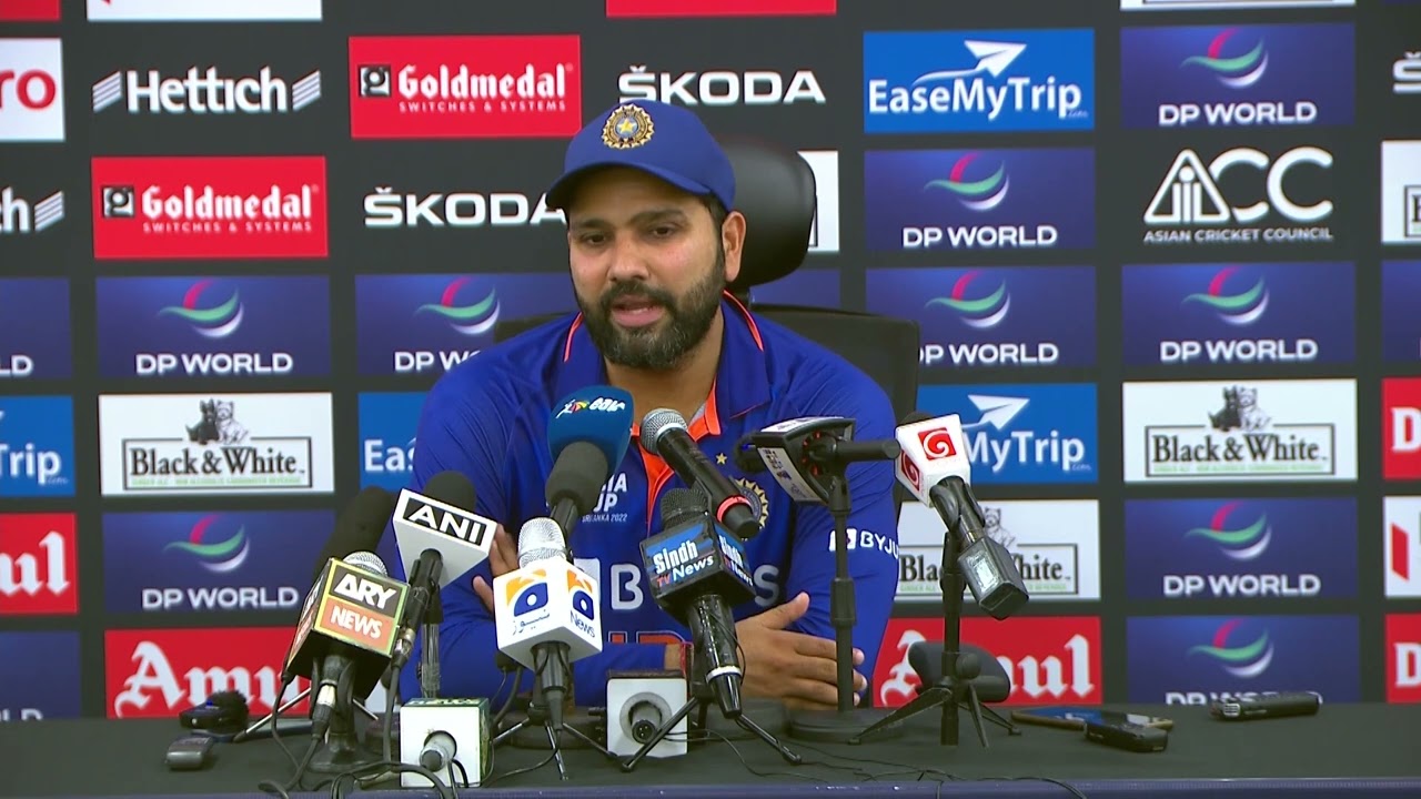 Rohit Sharma press conference after defeat against Sri Lanka in Asia ...