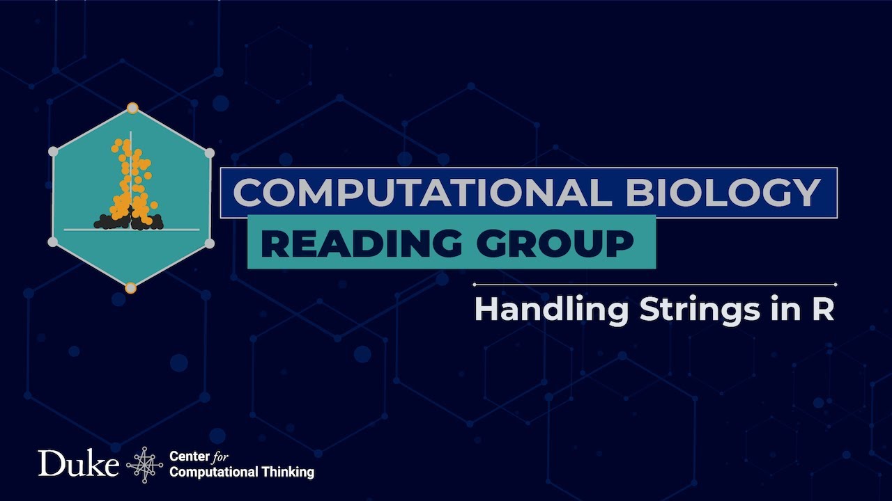 Handling Strings in R - YouTube