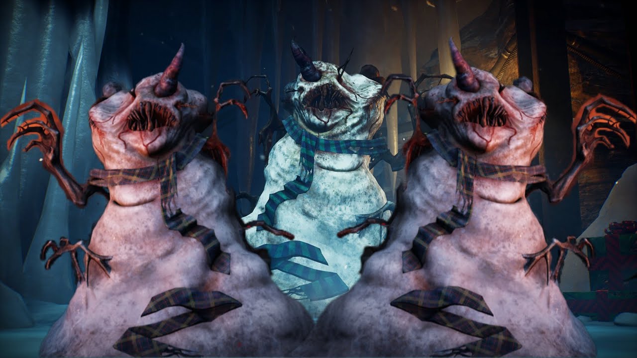 THE SNOWMEN IN DBD ARE THE REAL ENEMY | BONE CHILL EVENT SNOWMAN ...