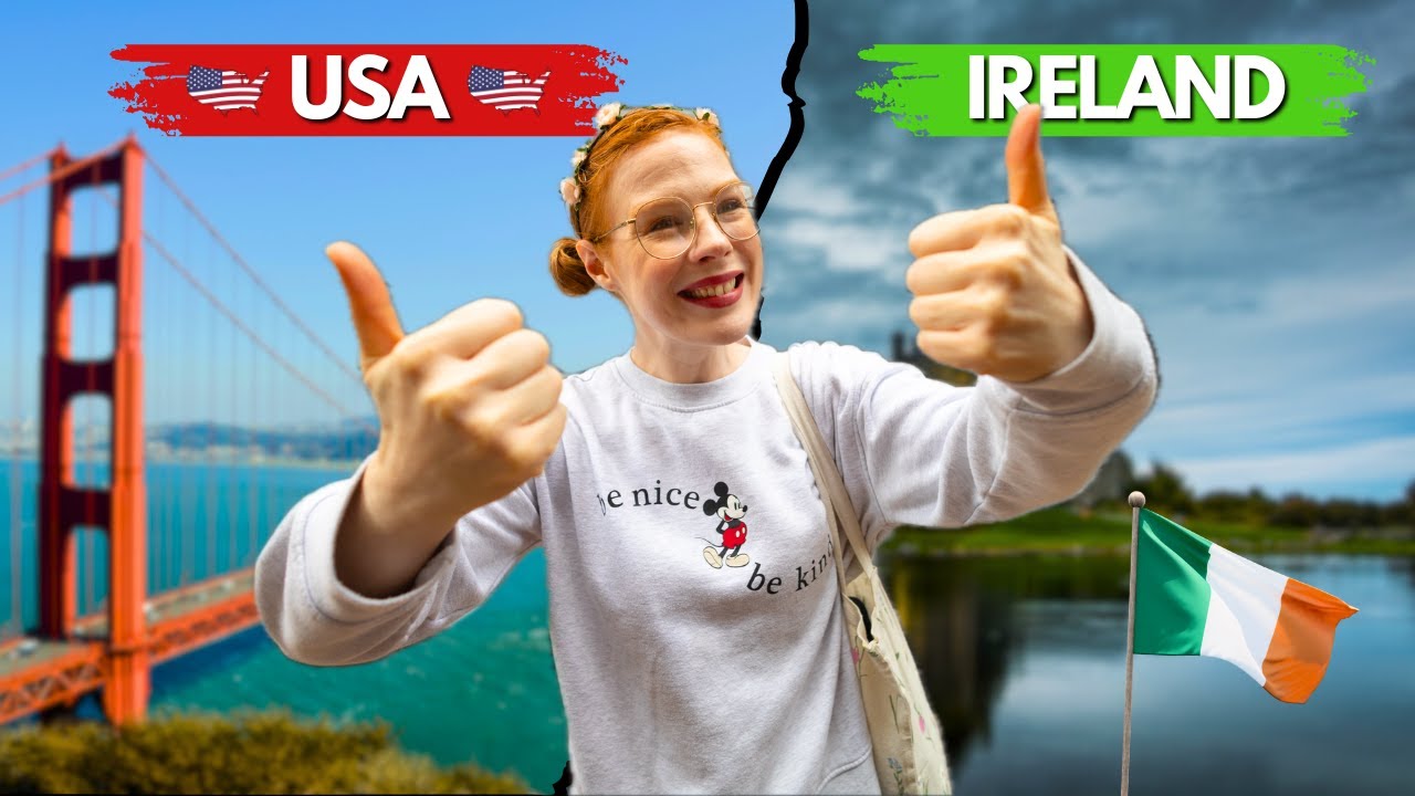 American FIRST IMPRESSIONS of Ireland 🇮🇪 | Moving from USA to IRELAND ...