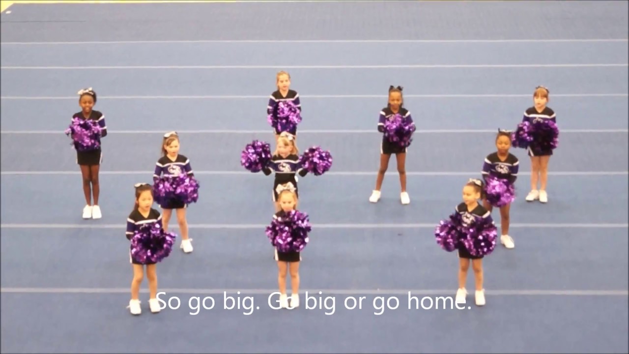 Roseville GEMS Spring 2016 Cheer Competition - YouTube