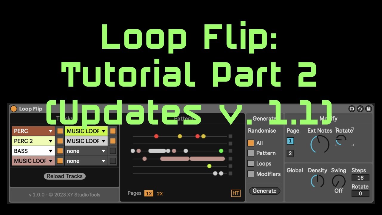 Loop Flip Tutorial Part 2 (Updates v. 1.1) - YouTube