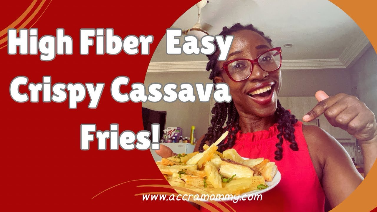 High Fiber Super Easy Crispy Cassava Fries! - YouTube