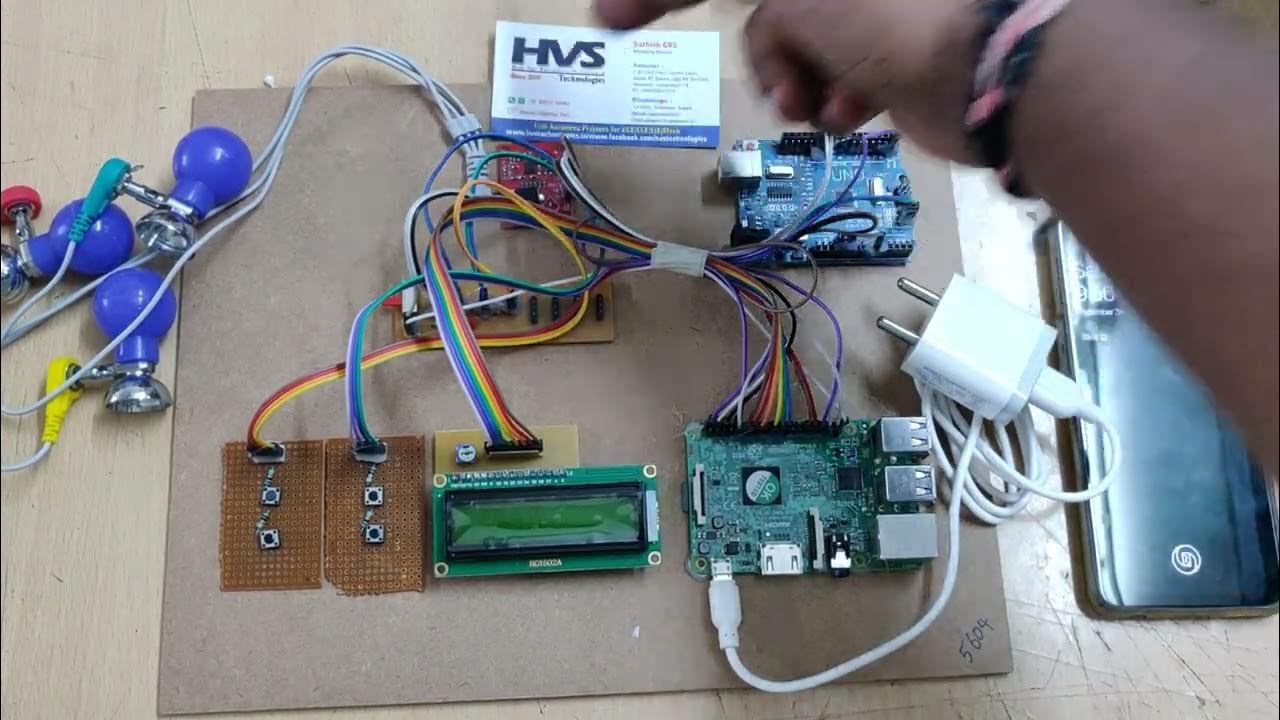 IoT ECG Monitoring and Disease detection using Raspberry pi - YouTube