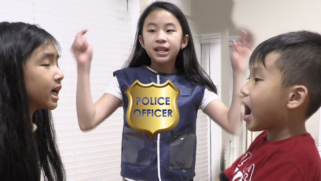 Pretend Play Police Chases New Scooter Racing - YouTube